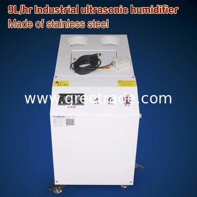9L 900w High power Industrial spray ultrasonic humidifier for workroom