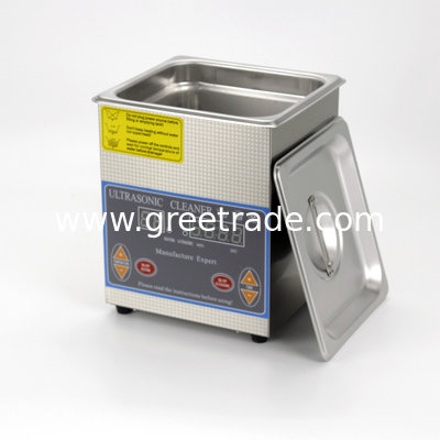 2L Desktop digital display ultrasonic cleaner for household