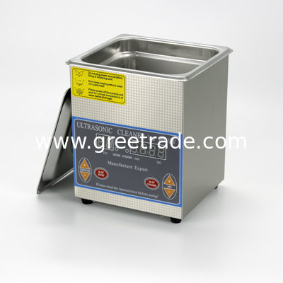 2L Desktop digital display ultrasonic cleaner for household