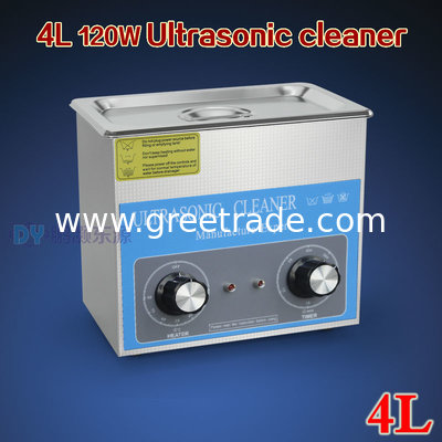 4.0L 120W Household desktop ultrasonic cleaning machine for jewelry