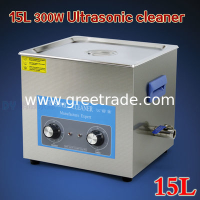 13L 300W Desktop stainless steel ultrasonic cleaning machine for lab ware