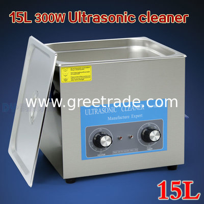 13L 300W Desktop stainless steel ultrasonic cleaning machine for lab ware