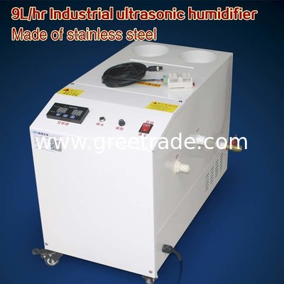 900W Stainless steel industrial ultrasonic humidifier diffuser for workplace