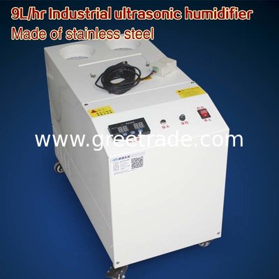 900W Stainless steel industrial ultrasonic humidifier diffuser for workplace