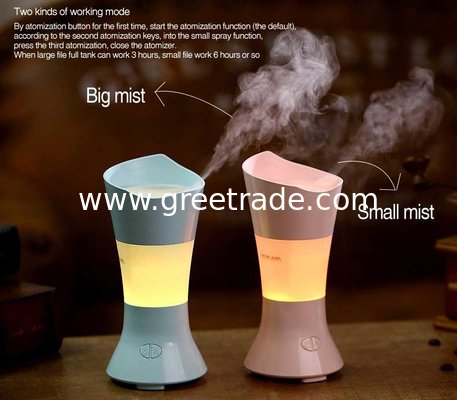 Flower fairy essential oil diffuser ultrasonic humidifier for household