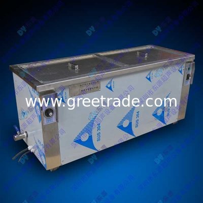 Two tanks 28KHz High power  Industrial ultrasonic cleaner for factory customed