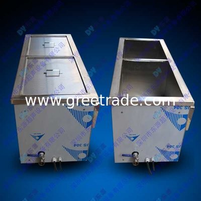 Two tanks 28KHz High power  Industrial ultrasonic cleaner for factory customed