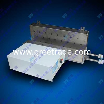 Stainless steel  28KHz Frequency Ultrasonic Immersible Transducers for produce line