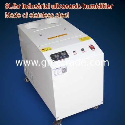9L/hr cool mist workshop Industrial ultrasonic humidifier for working place anti dust