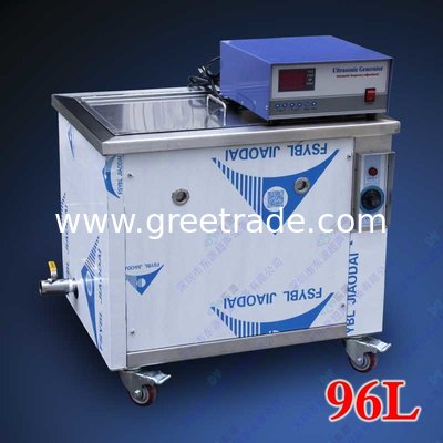 96Litre tank industrial ultrasonic cleaner for laboartory glassware