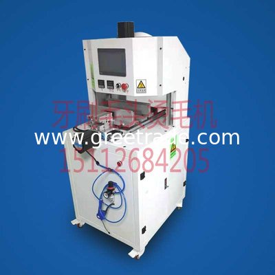Equipment machine for makeup-brush hair forming to production