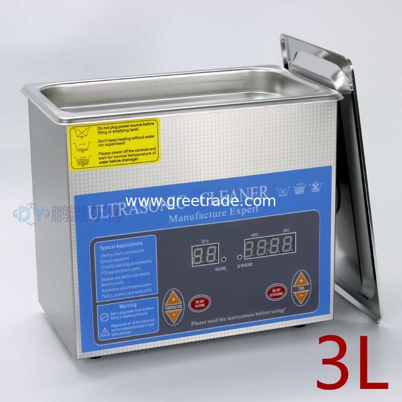 3L 120W 40KHz 3D print product blind hole cleaning machine for 3 dimensions printing