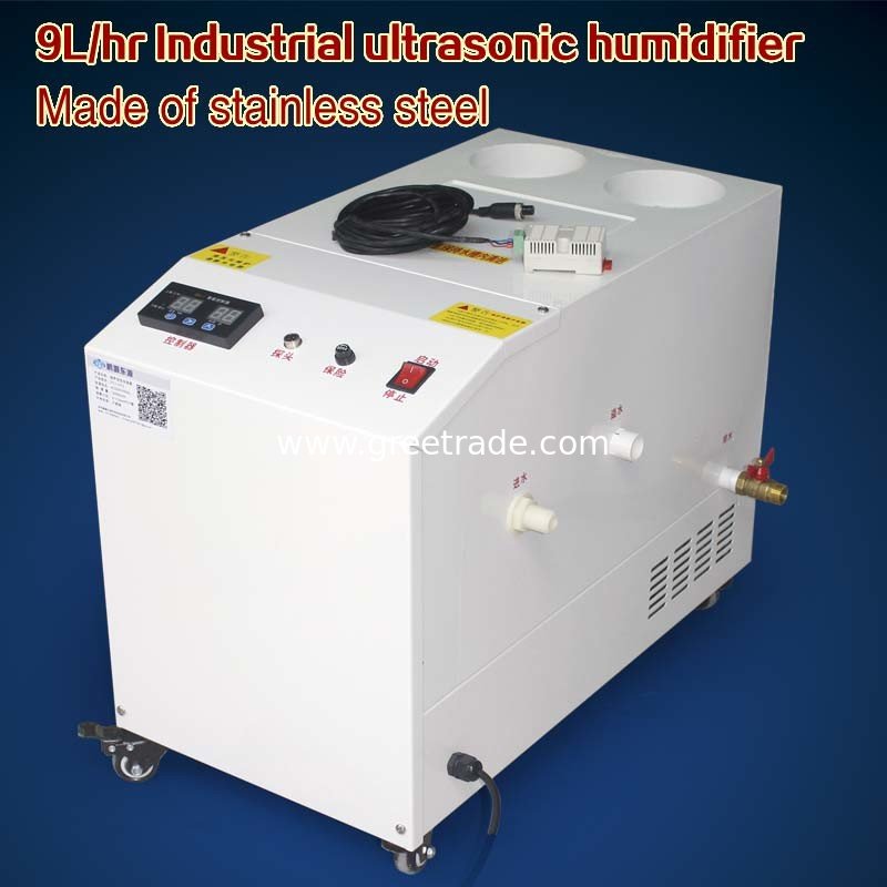 DYJ1009 900W Double hole Atomizer machine ultrasonic industrial Humidifier for Dustless workplace Warehouse