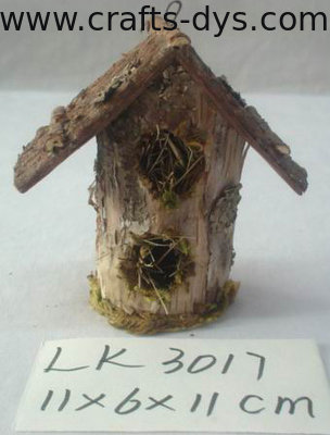 Handicraft small house,Natural material Easter day decoration and home decoration,High quality with competitive price