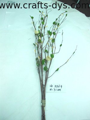 Handmade branch of tree,H:71CM,Natural material holiday decoration and home decoration