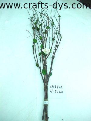 Handmade branch of tree,H:71CM,Natural material holiday decoration and home decoration