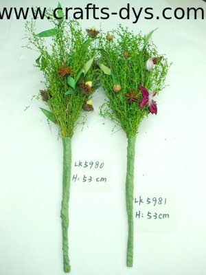 Handmade branch of glass,H:53CM,Natural material holiday decoration and home decoration