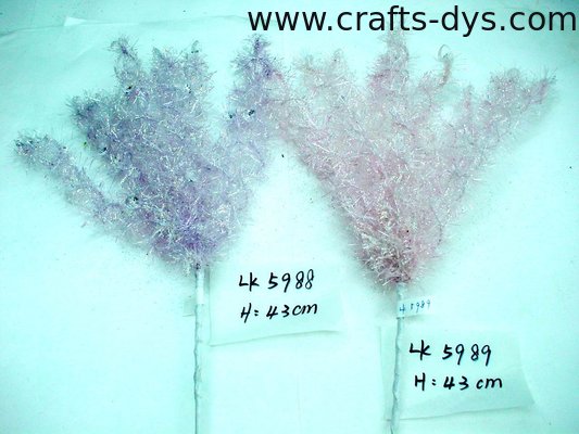 2018 new Handmade branch of glass,spring ornaments,natural material holiday decoration and home decoration