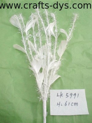 2018 new Handmade branch of glass,spring ornaments,natural material holiday decoration and home decoration