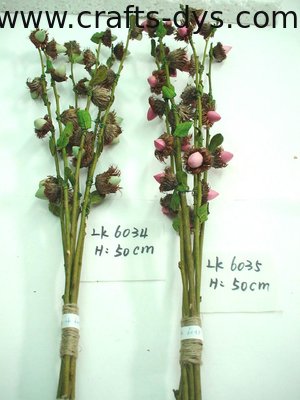 Handmade branch of tree,,Natural material holiday decoration and home decorations,garden ornaments,spring ormaments