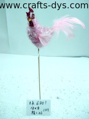 Handmade cock,Size:13X5cm,High quality with competitive price,Easter Ornaments and gifts