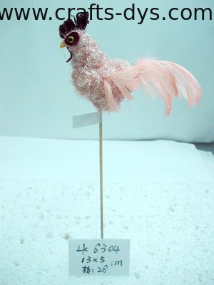 Handmade cock,Size:13X5cm,High quality with competitive price,Easter Ornaments and gifts