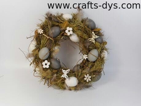 Easter wreath，easter decoration,easter gifts,easter ornament,garden decoration,holiday decorations