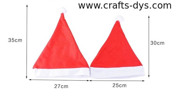 Christmas decorations Christmas hat belt design decorative pattern non-woven adult luminous Christmas hat children gifts