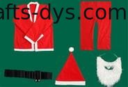 Santa Claus clothes suit Christmas dress suit adult male girl children Christmas dress clothes
