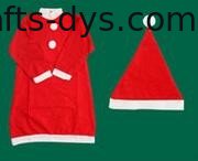 Santa Claus clothes suit Christmas dress suit adult male girl children Christmas dress clothes