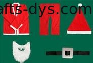 Santa Claus clothes suit Christmas dress suit adult male girl  Christmas dress clothes