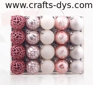 Christmas ball ornaments boxes 20 red gold 6 cm silver Christmas tree ornaments hanging pieces of household goods