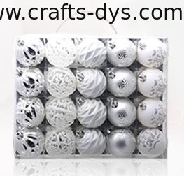 Christmas ball ornaments boxes 20 red gold 6 cm silver Christmas tree ornaments hanging pieces of household goods