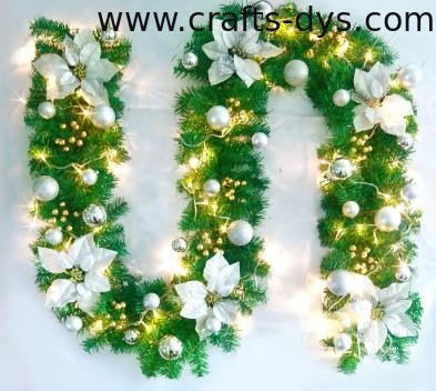 Christmas decorations  wreath door act the role of cane wreaths hanging loop window medallion set decoration supplies