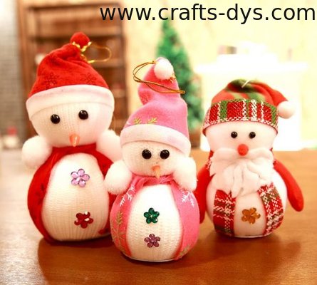 Christmas decorations foam snowman pendant The Christmas tree snowman doll accessories accessories little figurines