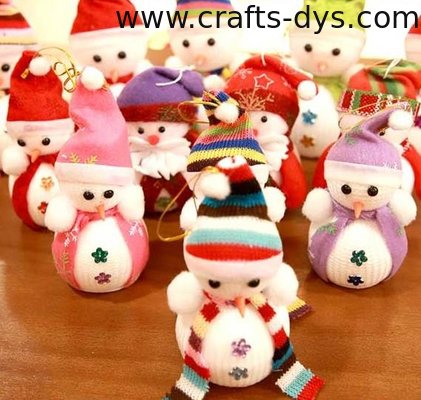 Christmas decorations foam snowman pendant The Christmas tree snowman doll accessories accessories little figurines