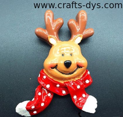 Winter elk Christmas tree refrigerator magnet,christmas decoration ornaments