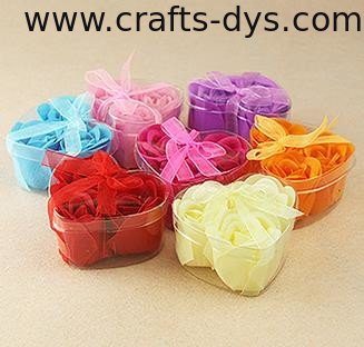 Small gifts of Christmas day and valentine's day, rose soap flower, health care wash bath ，With the fragrance of roses