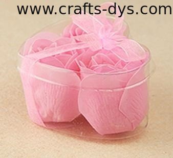 Small gifts of Christmas day and valentine's day, rose soap flower, health care wash bath ，With the fragrance of roses