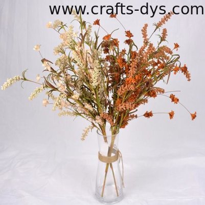 The simulation flower,Artificial flowers,Crepe paper grass flower ，Dried flowers， hardcore cotton ，pine cone