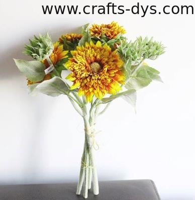 The simulation flower,Artificial flowers,Crepe paper grass flower ，Dried flowers， hardcore cotton ，pine cone