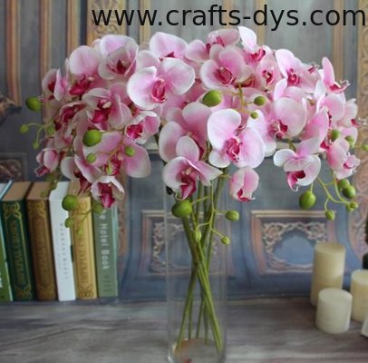 Small butterfly orchid，seven head butterfly orchid,Dried flowers, Simulation flowers, grass flower,Artificial flowers