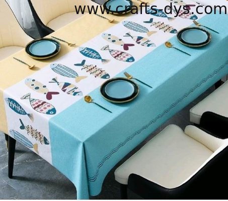 Fabric waterproof PVC tablecloth,table cover cloth