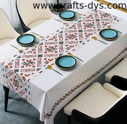 Fabric waterproof PVC tablecloth,table cover cloth
