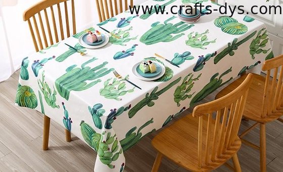 Fabric waterproof PVC table cover cloth,tablecloth