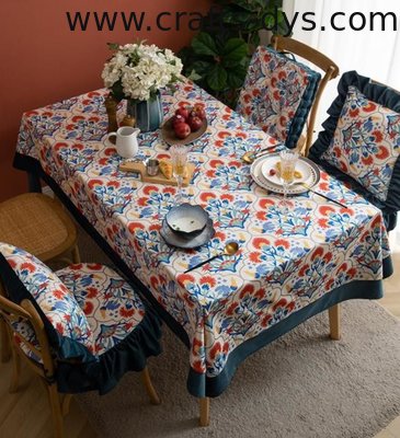 Vintage tablecloth,table cover cloth,tablecloth，Polyester fiber cloth, table cloth，tea table cloth，polyester product，