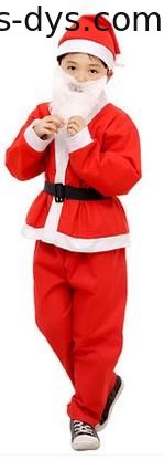 Santa Claus clothes suit Christmas dress suit adult male girl children Christmas dress clothes