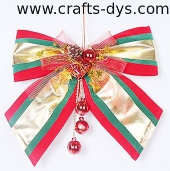 Christmas tree ornaments large bows hang holiday hotel mall wedding scene layout hang act the role ofing is tasted