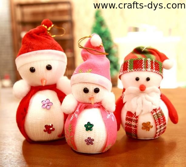 Christmas decorations foam snowman pendant The Christmas tree snowman doll accessories accessories little figurines