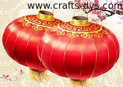 New Year Spring Festival gate outdoor housewarming hotel silk flocking waterproof sunscreen marriage red lanterns